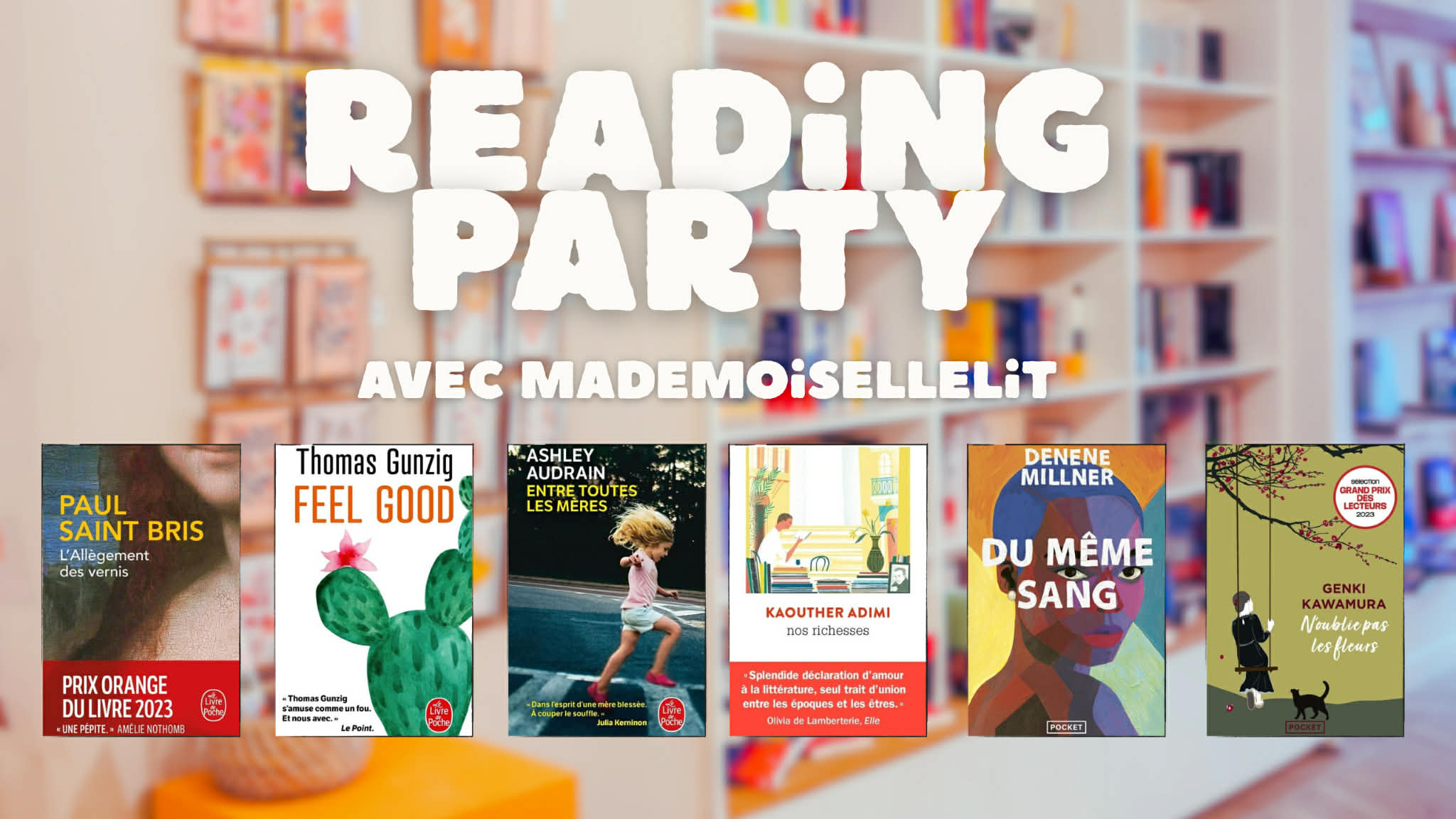 Bienvenue à la première reading party de Lille ! - MademoiselleLit